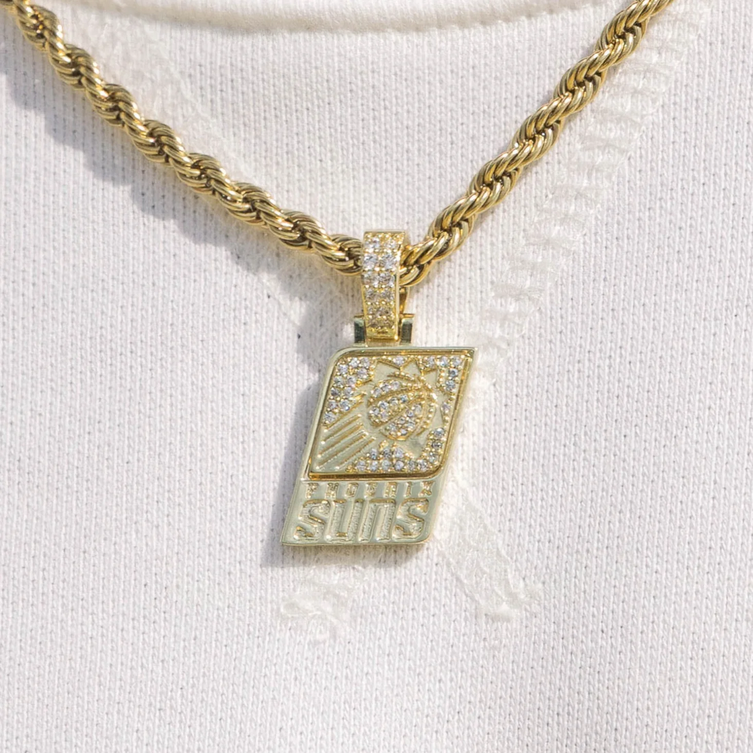 Phoenix Suns Official NBA Micro Logo Pendant - The GLD Shop - The GLD ...